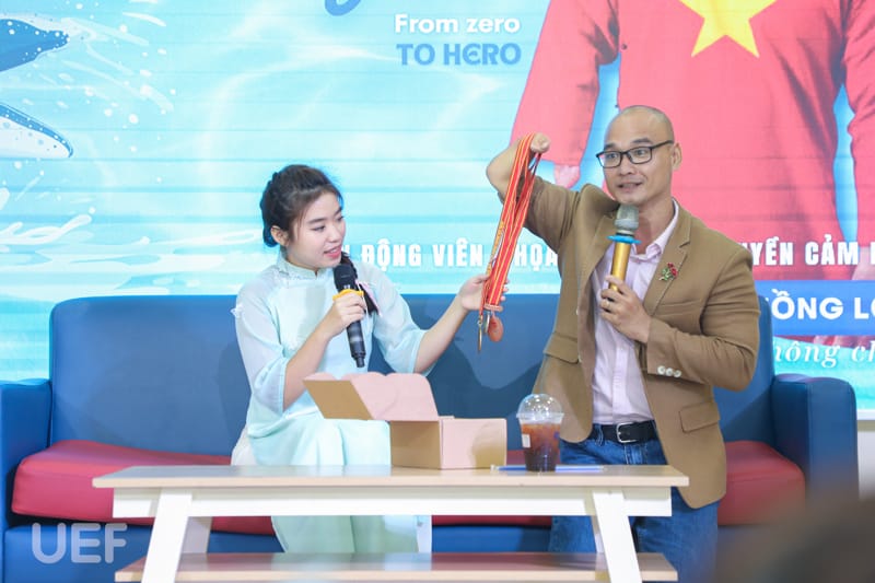 Talkshow "Không Khuyết": UEFers được truyền cảm hứng vượt qua mọi giới hạn từ VĐV Nguyễn Hồng Lợi